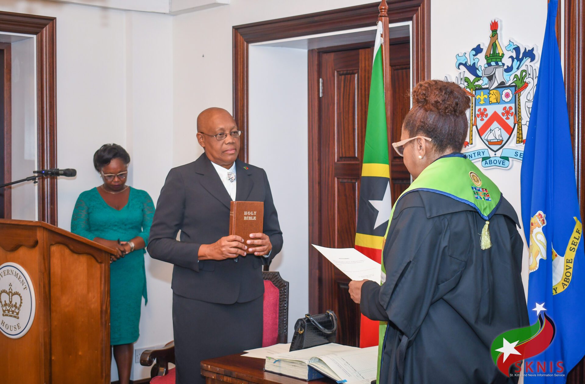 Her Excellency Marcella Liburd Jp Sworn in as St. Kitts and Nevis ...