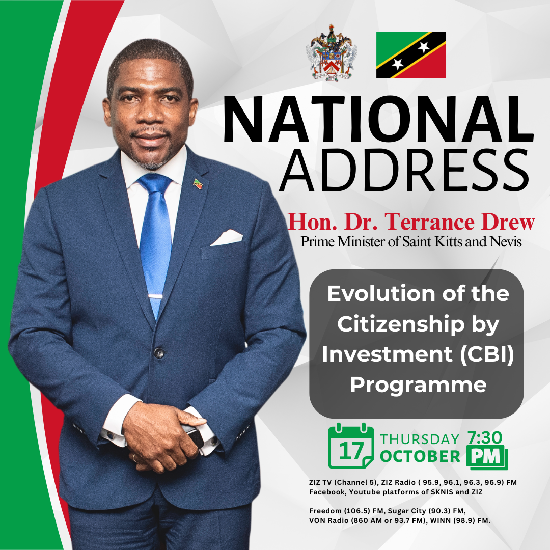 Prime Minister Drew to Deliver National Address on the Evolution of the ...