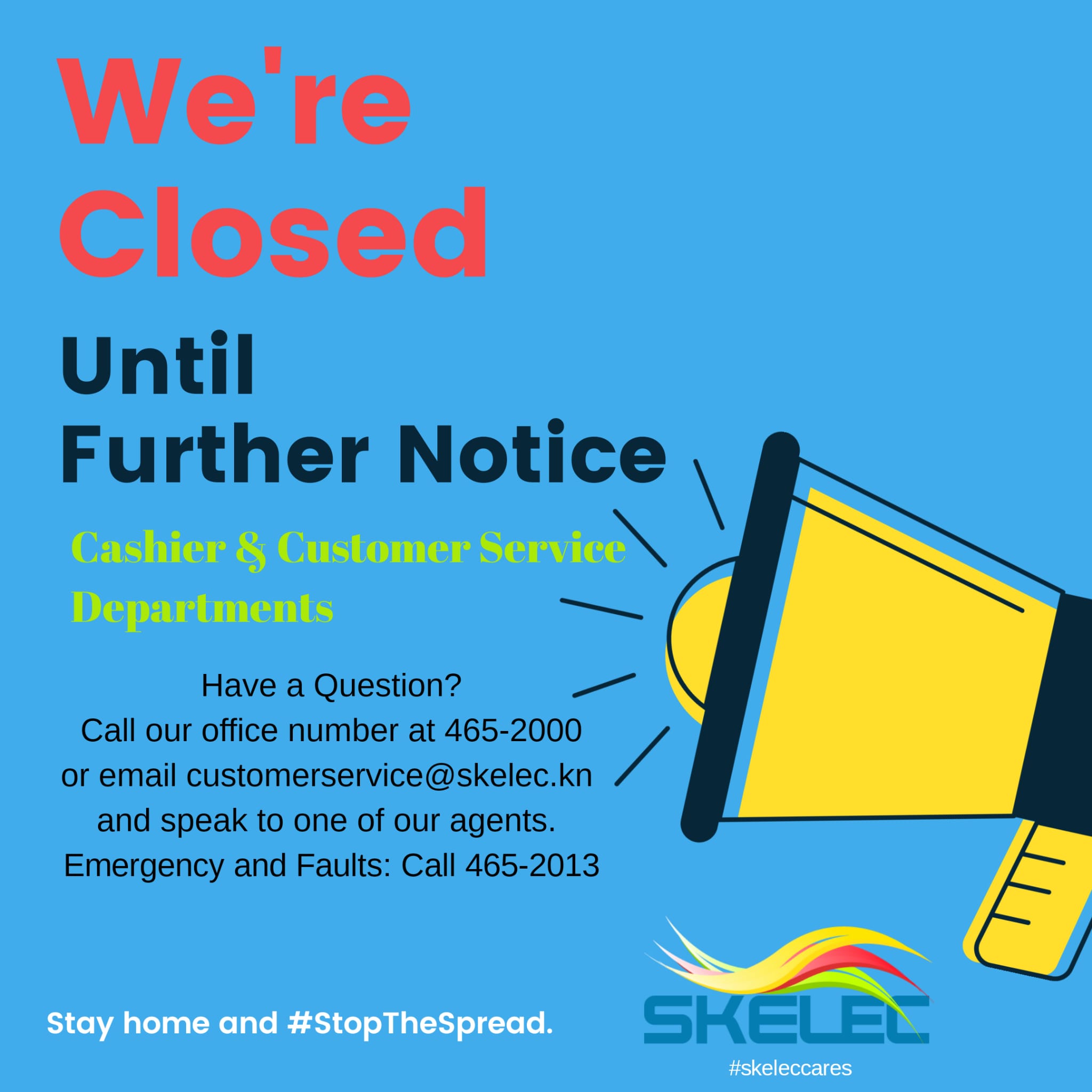 Cashier and customer service departments closed - The Labour Spokesman